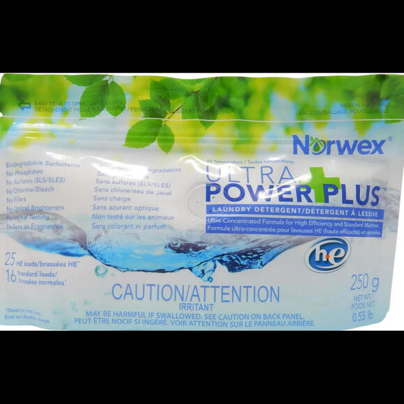 Norwex | Other | Norwex Ultra Power Plus Laundry Detergent 25g 55 Lbs ...